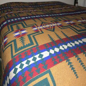 Pendleton | Bedding | Vintage Pendleton Blanket Southwestern Aztec ...